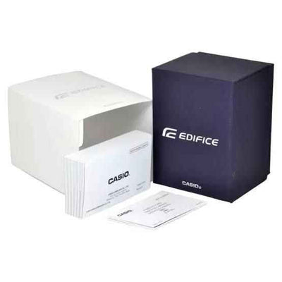 Casio Edifice WR100M Men’s Chronograph Watch Stainless Steel - OM SAI ...